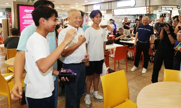 Presidential candidate Ng Kok Song begins campaign trail at site of ...