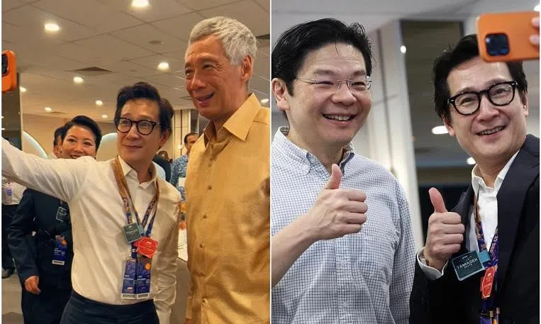 Oscar winner Ke Huy Quan takes selfies with PM Lee and DPM Wong | The New Paper