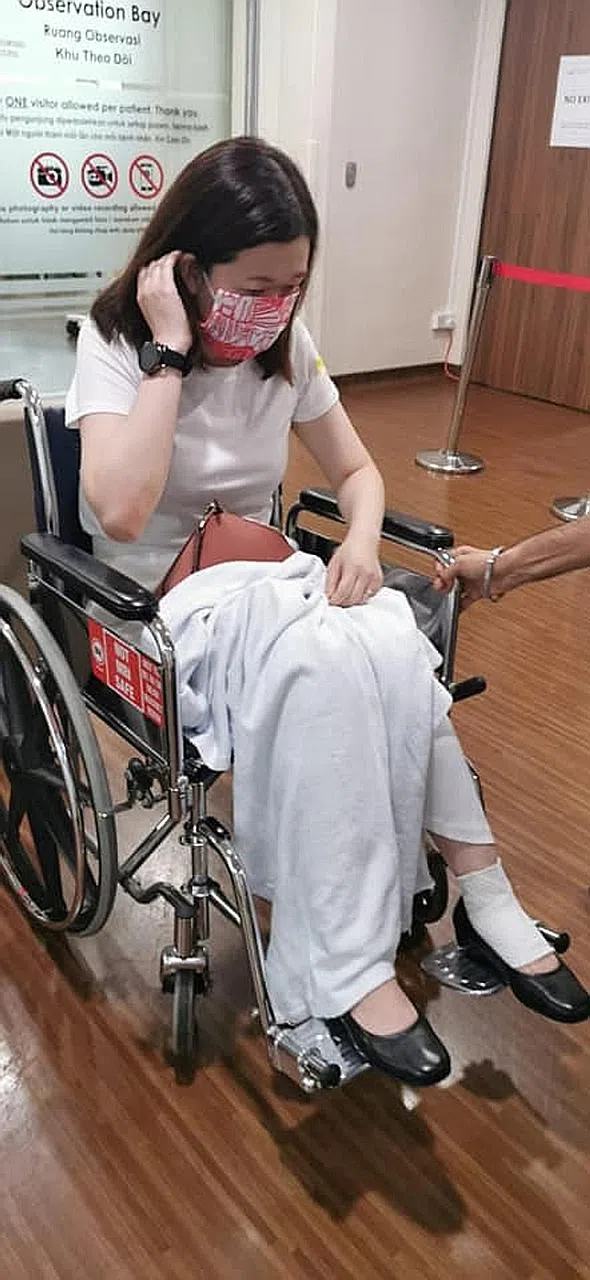 PAP new face Hany Soh breaks foot on house visits | The New Paper