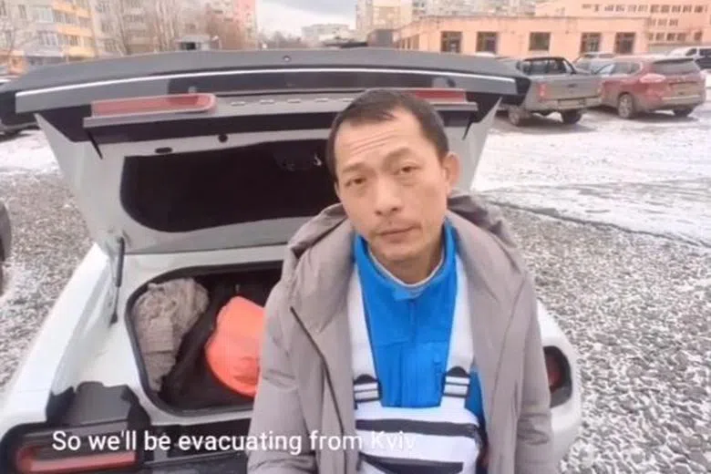 Ex-actor Ix Shen leaving Kyiv with wife as fighting intensifies | The ...