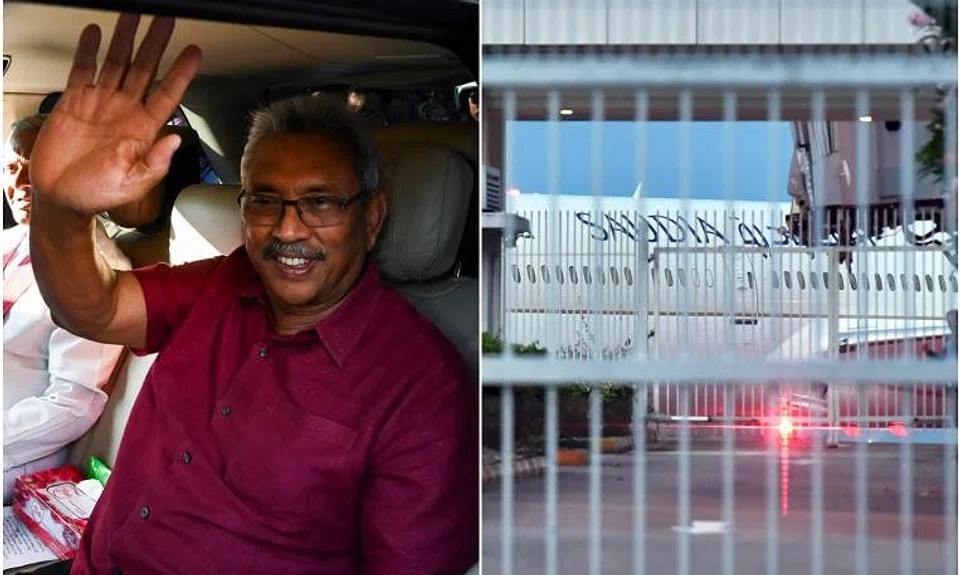 Ex-Sri Lankan leader Rajapaksa was granted short-term visit pass: ICA ...