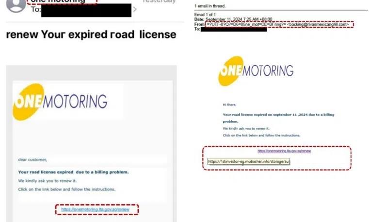 $28k lost through fake OneMotoring website | The New Paper