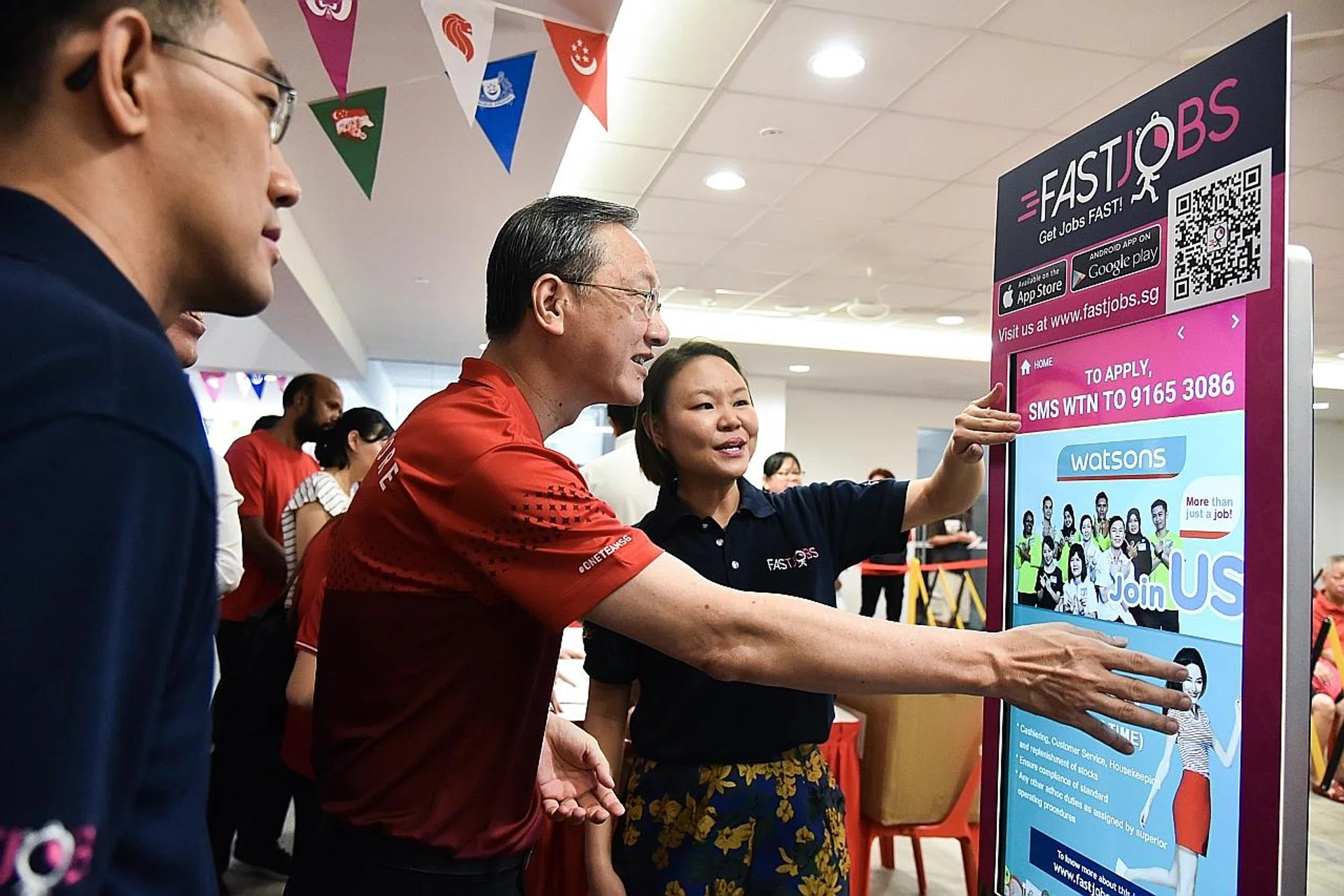 Radin Mas residents can now apply for jobs through SMS | The New Paper