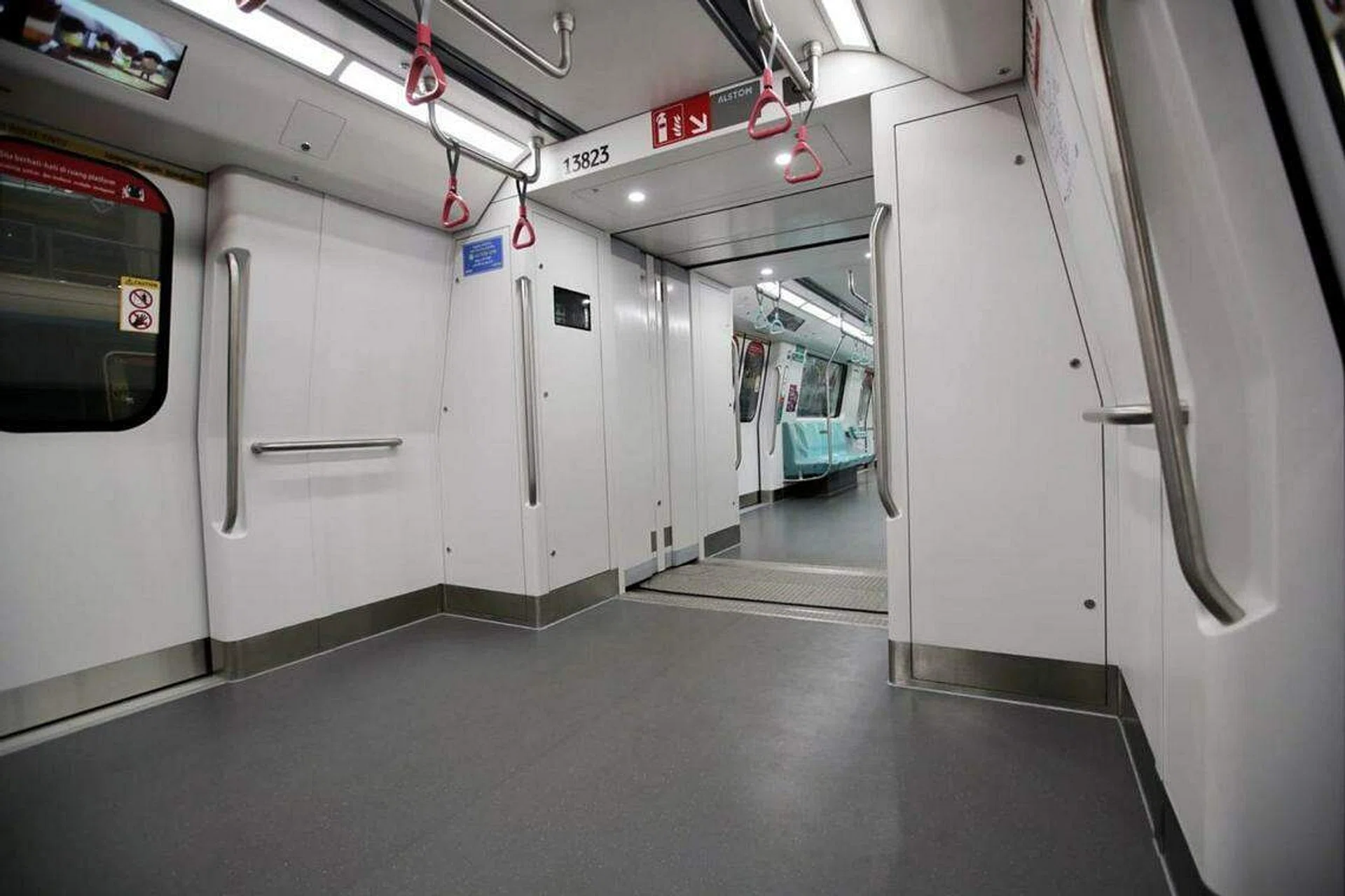 New MRT trains with more space, larger windows to run on North-South ...