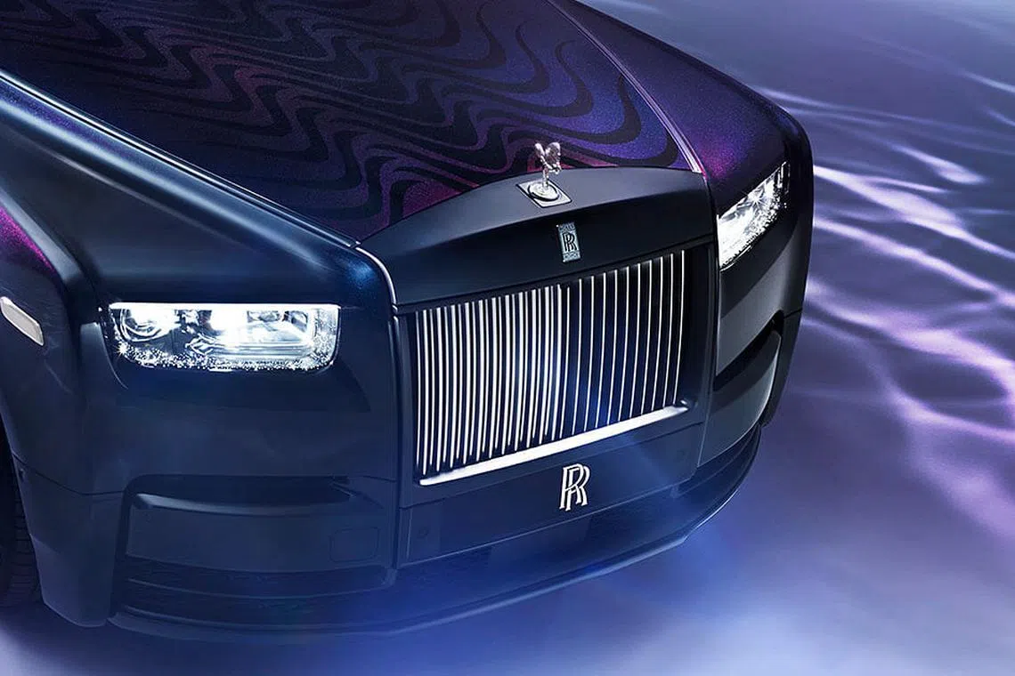 Rolls-Royce unveils a bespoke Phantom inspired by high fashion - The ...