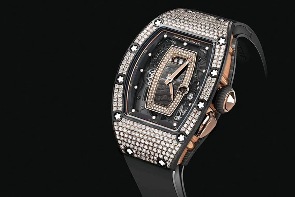Richard Mille's RM 07-01 and RM 037 are the perfect diamond-studded ...