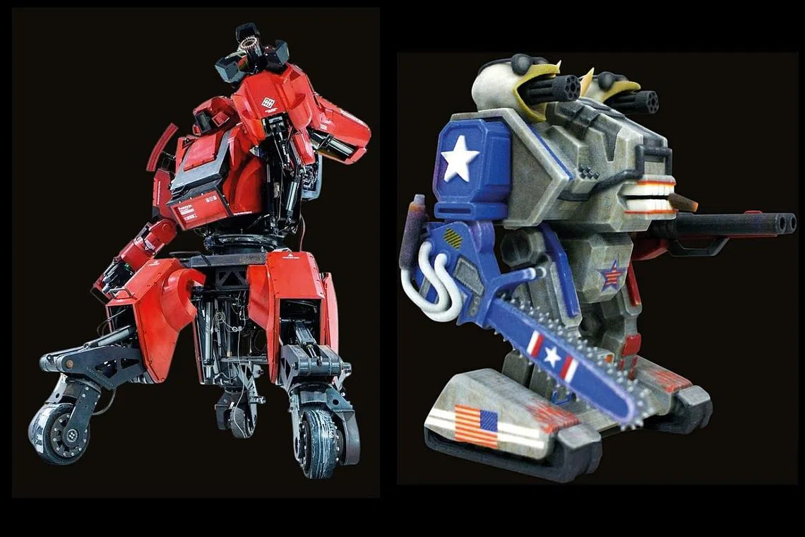 Japan, US to clash in world's first giant robot fight - The Peak ...