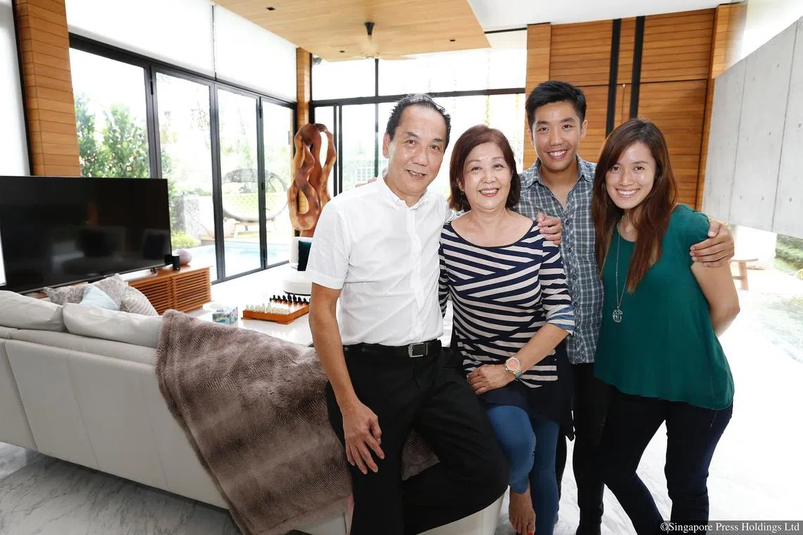 Aquatech owner rebuilds family home in Singapore with famed architect ...