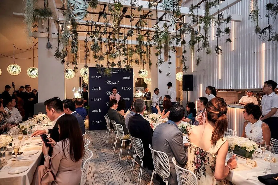 Standard Chartered Priority Private dinner with Visa Infinite and Chopard - The Peak Magazine ...