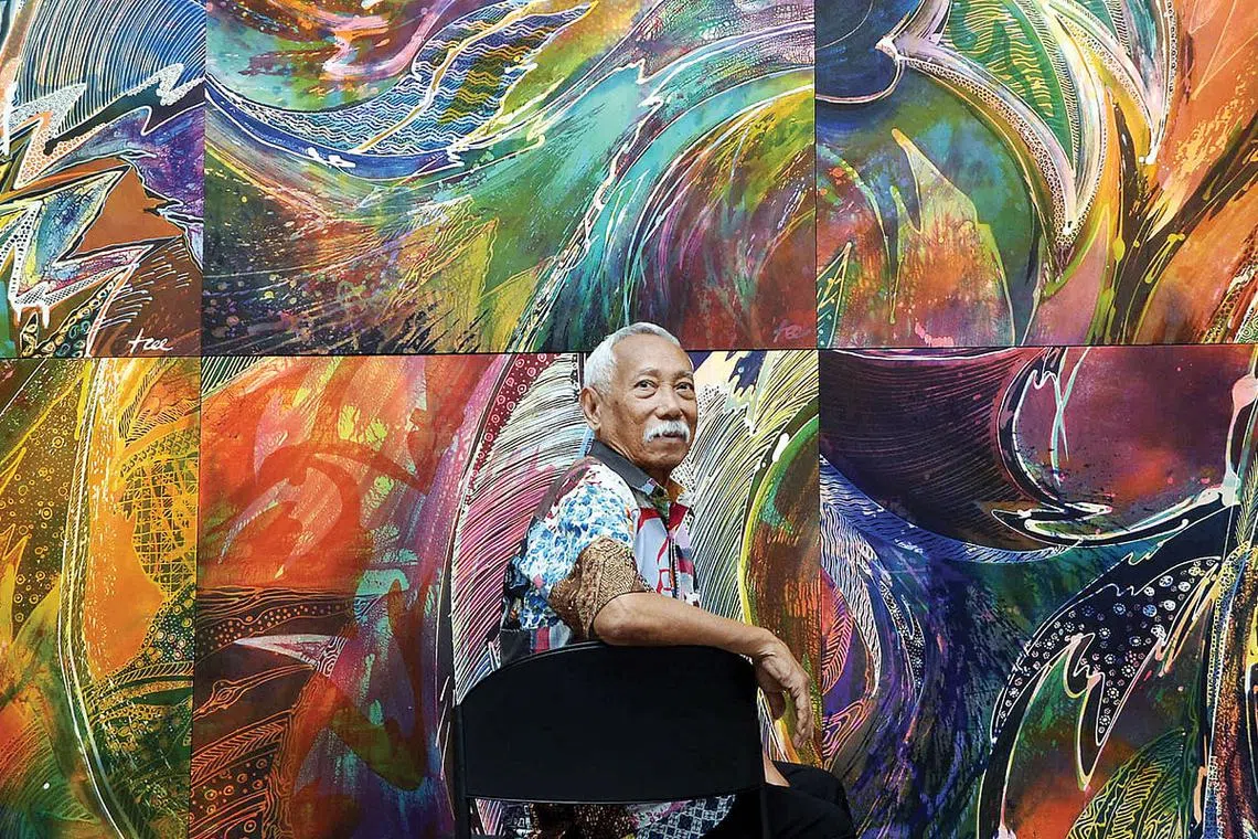 Batik artist Sarkasi Said connects past and present in latest ...