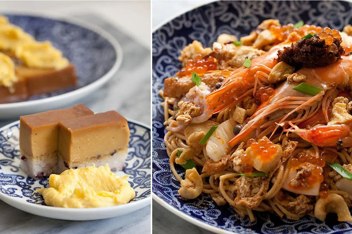 Buah kuluak rice bowl and Hakka noodles: Heritage comfort food at home ...