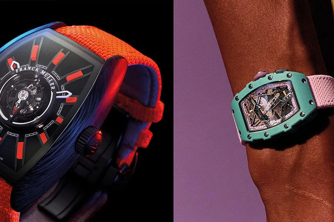 The most colourful and bold watches | PEAK Singapore