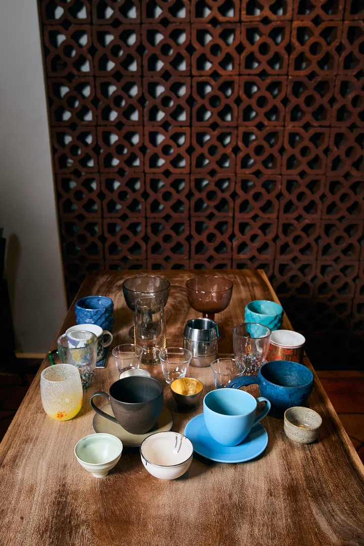 This Japanese sommelier has a collection of nearly 200 pieces of ...