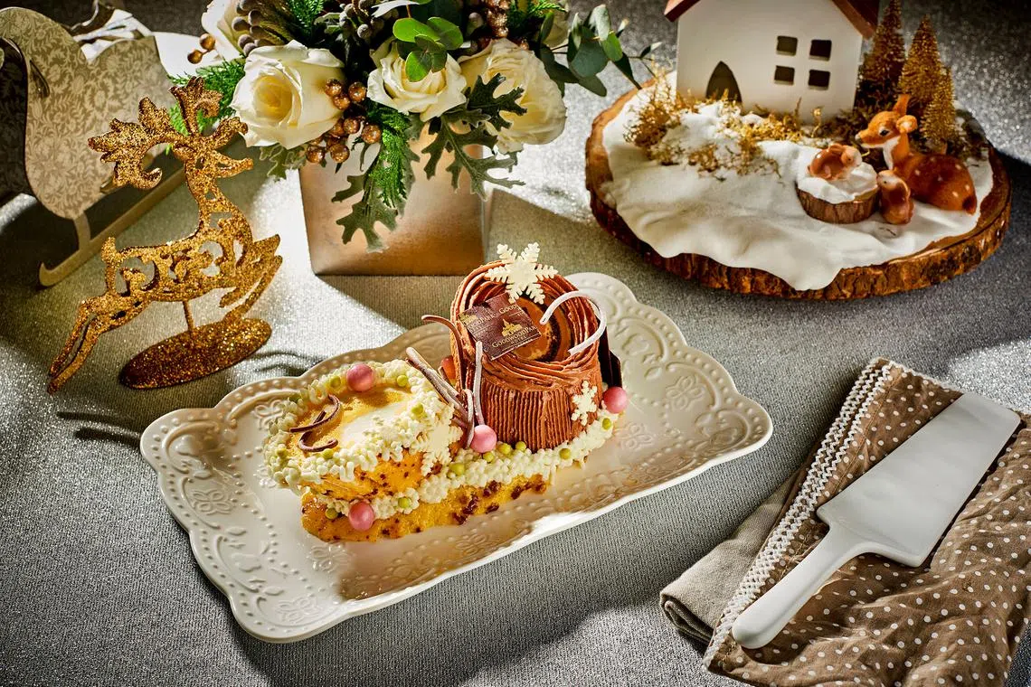 6 Log cakes to look forward to this Christmas - The Peak Magazine ...