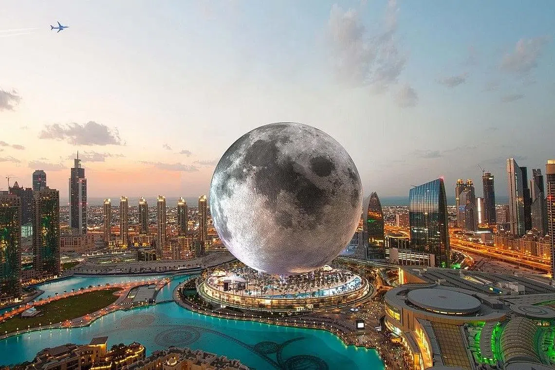 Dubai to build a moon-shaped resort for fans of space travel | PEAK ...