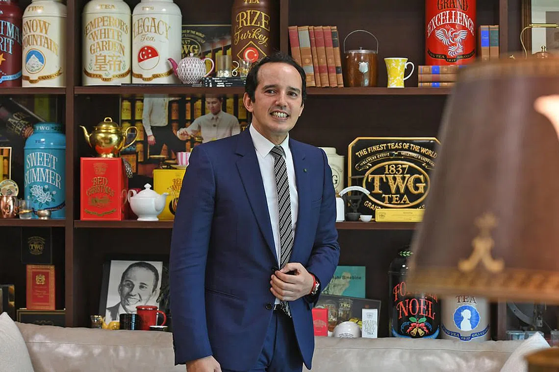 CEO and co-founder of TWG Tea Taha Bouqdib: “TWG Tea must not be a ...