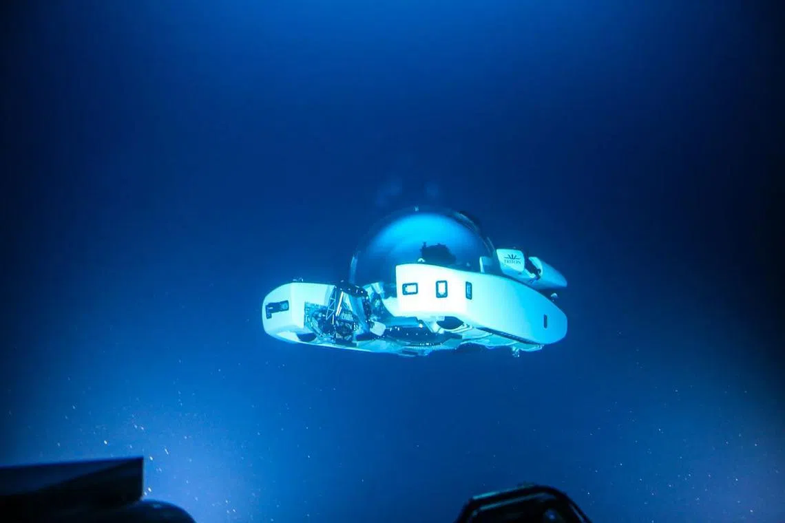 Triton submarine: a stylish family-sized submersible for six - The Peak ...