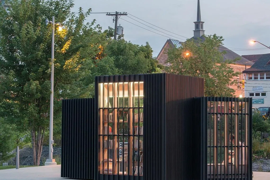 Toronto's "Story Pod" is proof Why Small Outdoor Libraries Are A Great ...