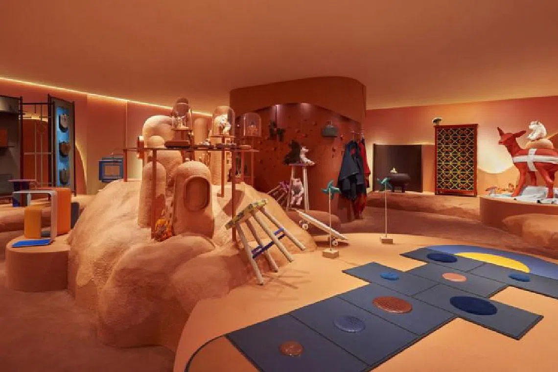 Petit H showcase turns Hermes store into outer space - The Peak ...