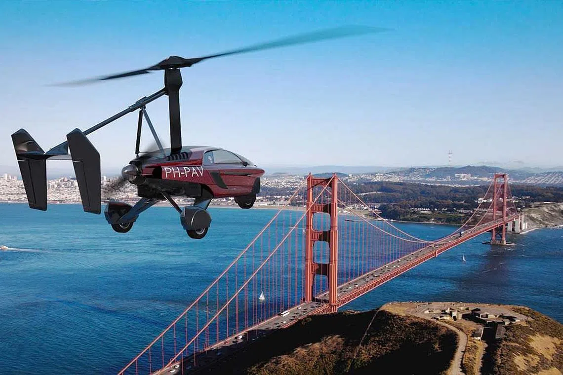 First road-legal flying car to debut at Geneva Motor Show - The Peak ...