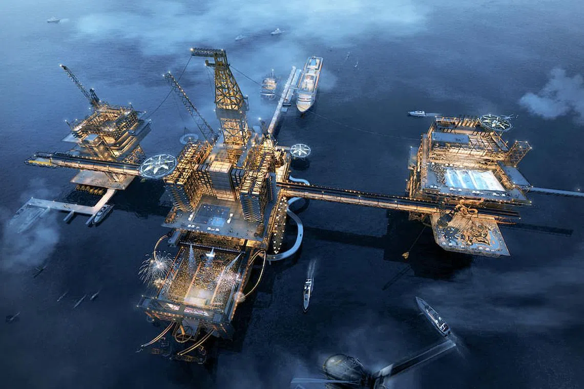 Travel Inspiration: Offshore oil rig-turned luxury extreme amusement ...