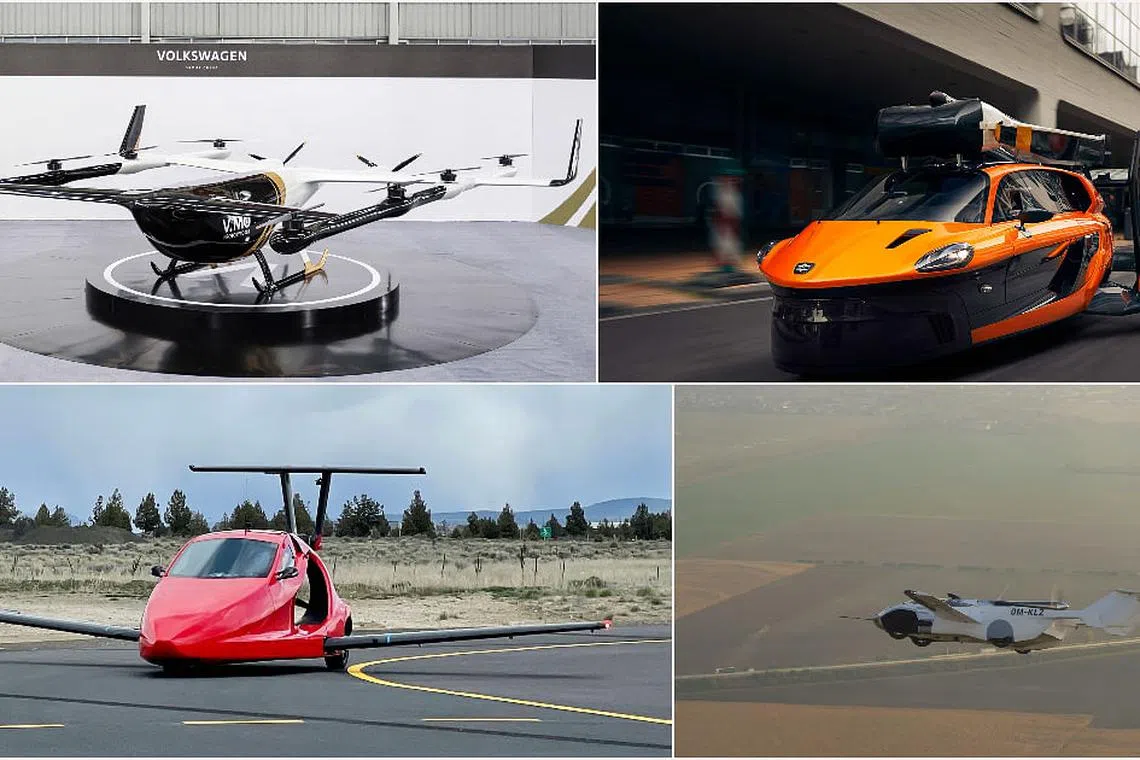 These futuristic flying cars take air travel to the next level | PEAK ...