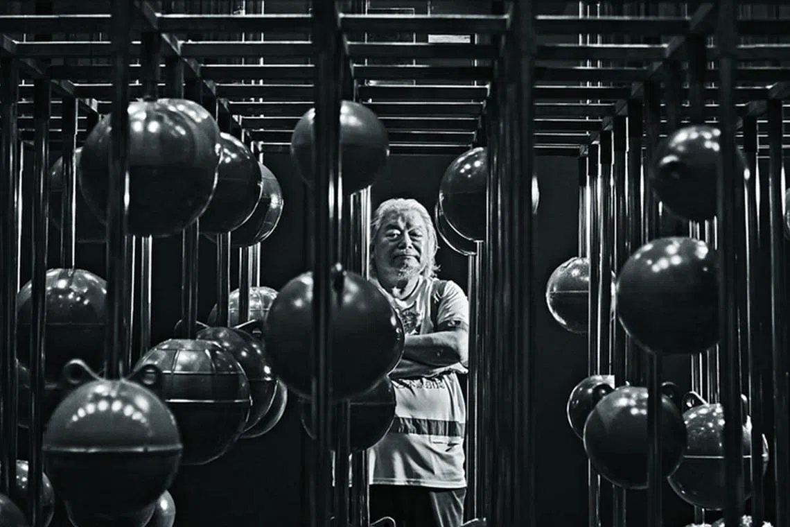 HK billionaire George Wong showcases his art collection in Parkview ...