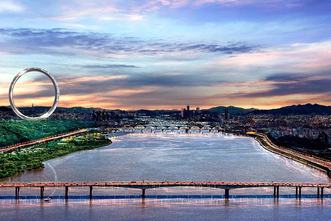Seoul will be home to the world’s largest spokeless ferris wheel in ...