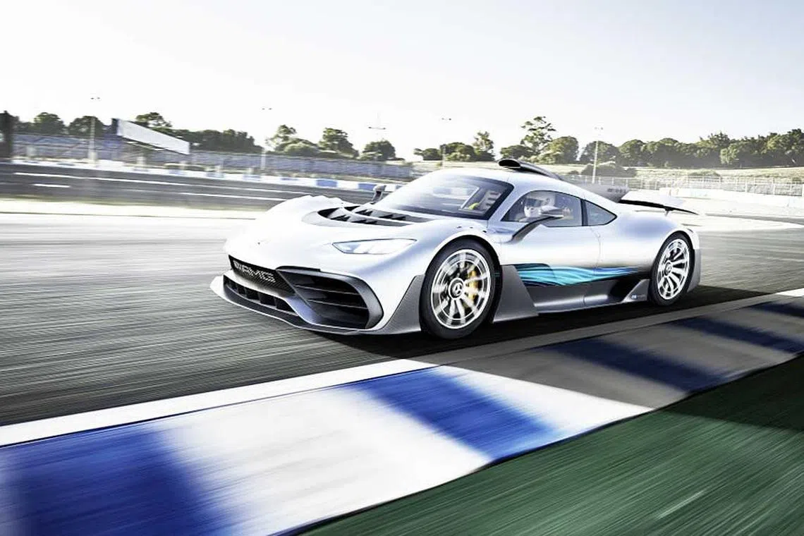Behold the Mercedes-AMG Project One: the world's first road-legal ...