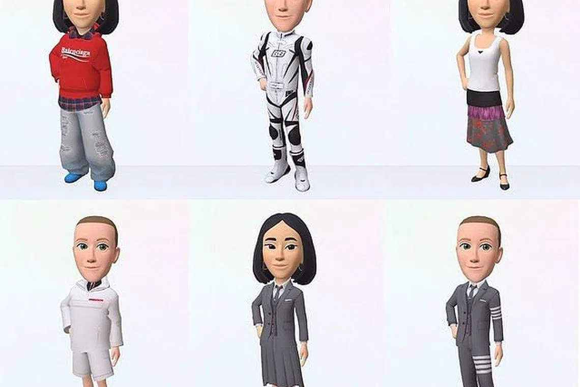 Meta launches digital fashion store with designer clothes for avatars ...