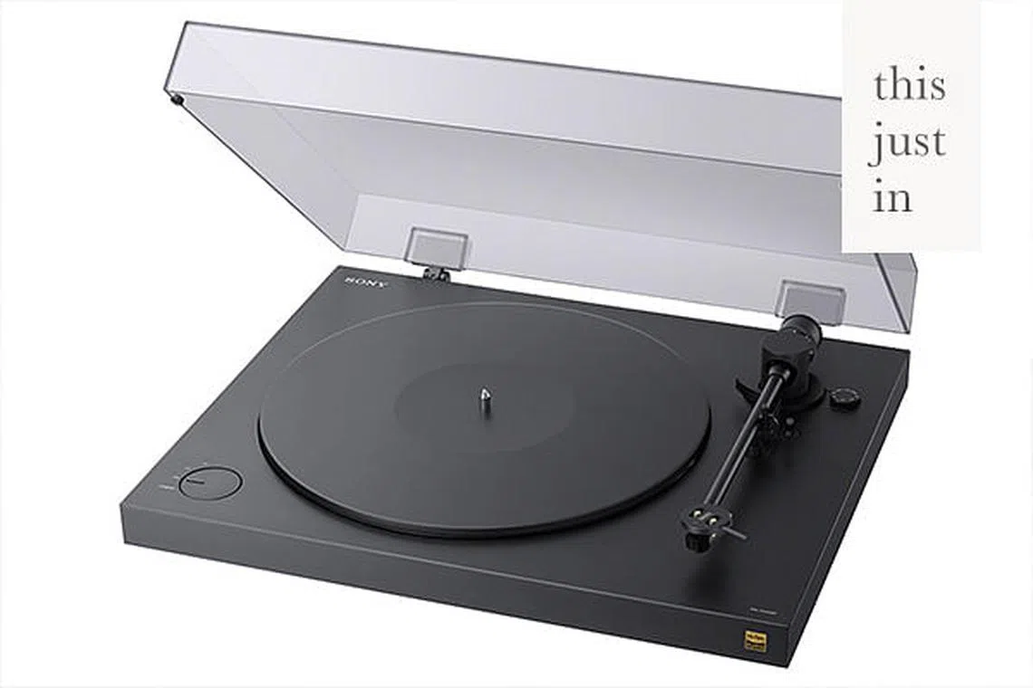 Vinyl Record fans rejoice: Sony releases new Premium Turntable in ...