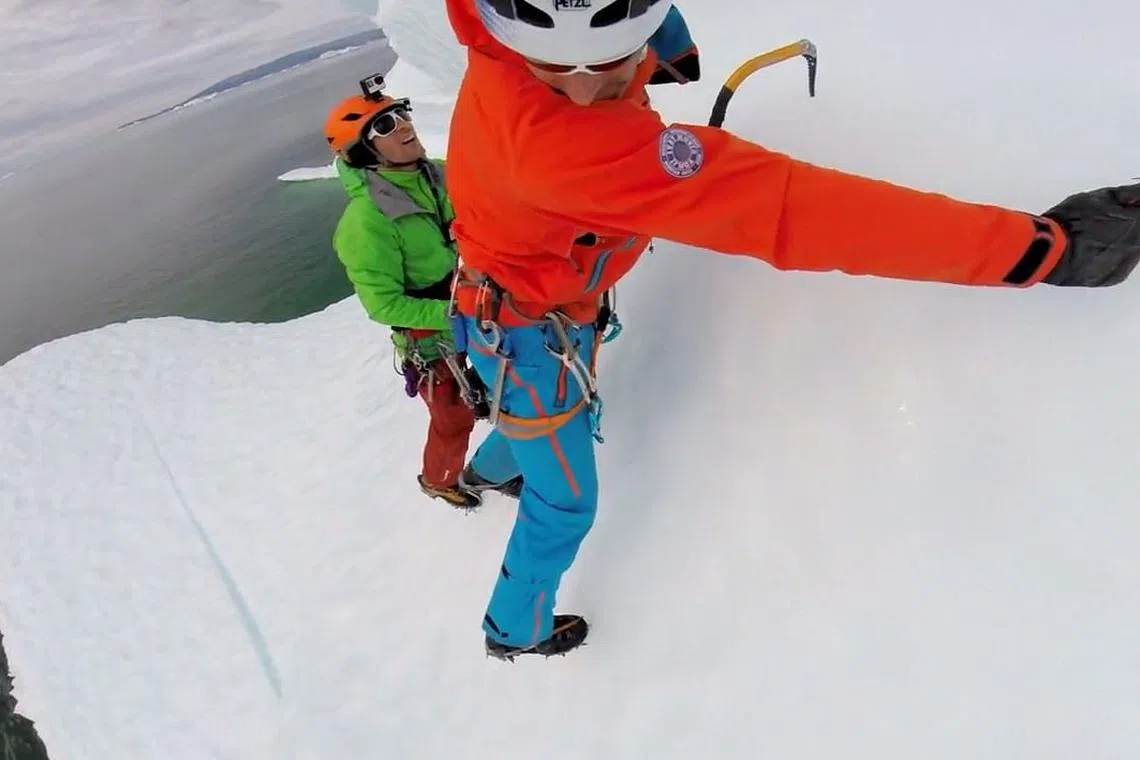 [VIDEO]: How to climb an iceberg - The Peak Magazine | PEAK Singapore