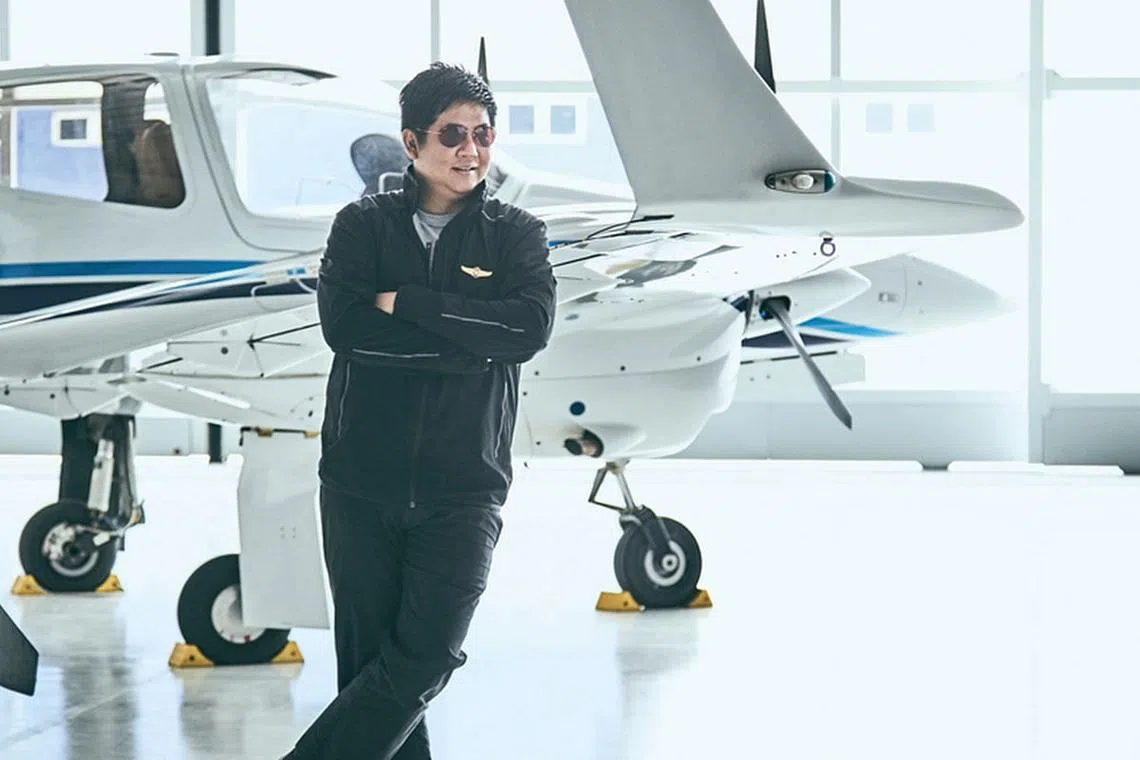 Fabian Lim wants to help all aspiring Singapore pilots fulfil their ...