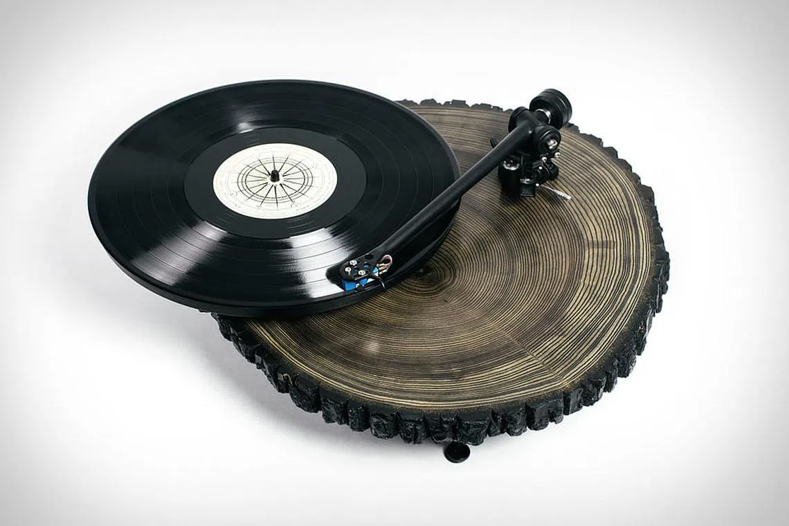 2018's coolest looking turntable yet is made from ash wood - The Peak ...