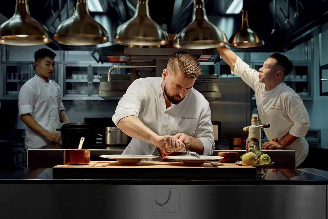 Chef Kirk Westaway comes into his own at the revamped Jaan, an ode to ...