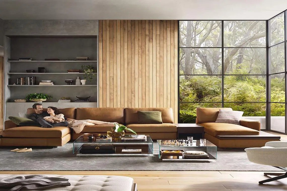 Upgrade your living space with luxurious, tech-smart sofas | PEAK Singapore