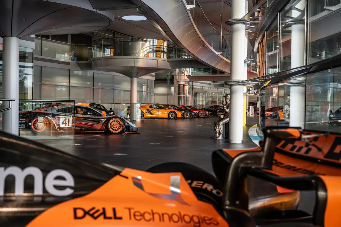 The McLaren headquarters hiding F1’s biggest secrets | PEAK Singapore