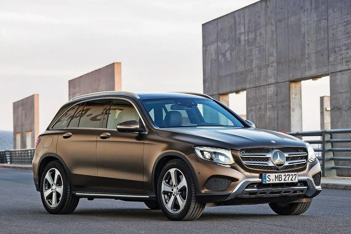 Mercedes-Benz GLC-class arrives in Singapore Q3 2016, plus Mini Cooper ...