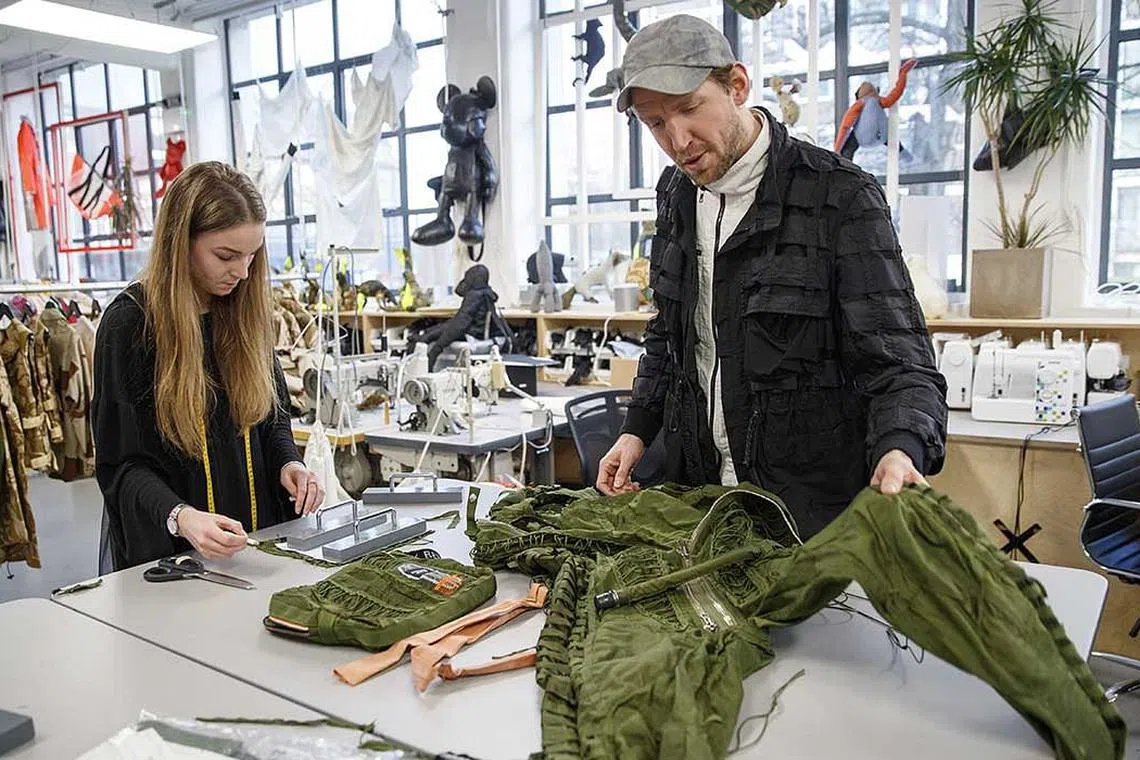 British designer Christopher Raeburn transforms unusual materials into ...