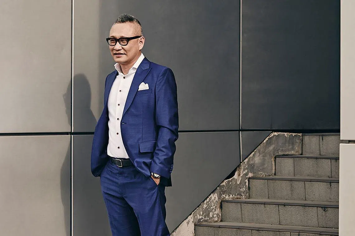 Stylish men at The Peak | David Leong, CEO of Straits Trades Incorporated: "I have over a ...