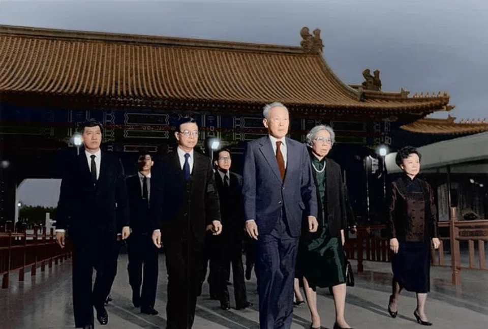 [Photo story] Lee Kuan Yew and Chiang Ching-kuo