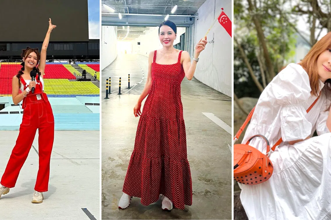 NDP 2023: Red And White Outfit Ideas To Cop From From Local Celebrities ...