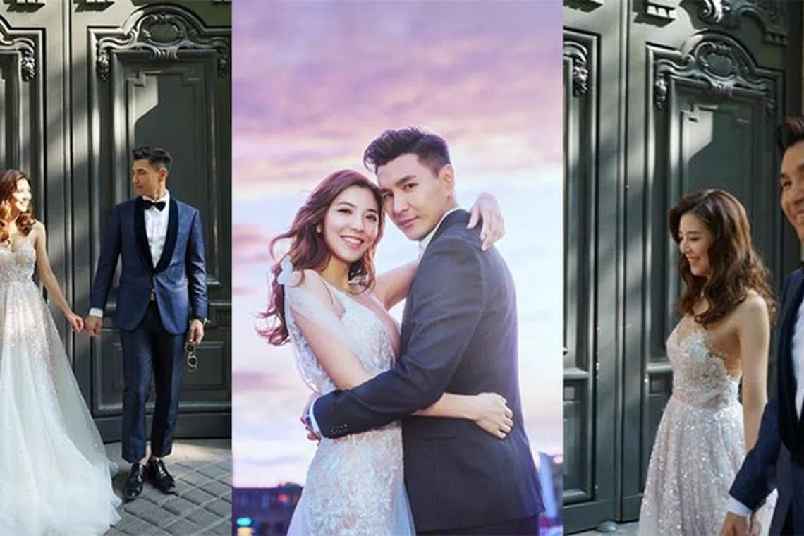 See Photos Of Hong Kong Actors Ruco Chan And Phoebe Sin's Engagement - The Singapore Women's ...