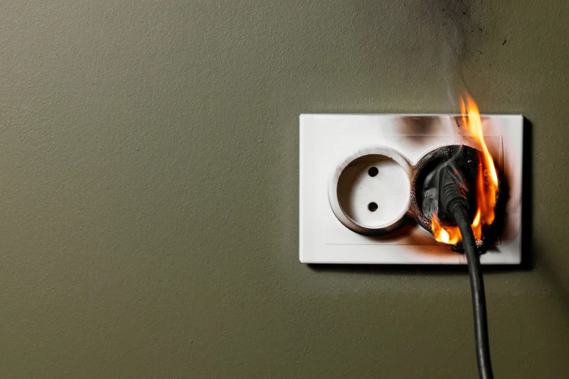 7 Must-Know Tips To Prevent Electrical Fires At Home | The Singapore ...