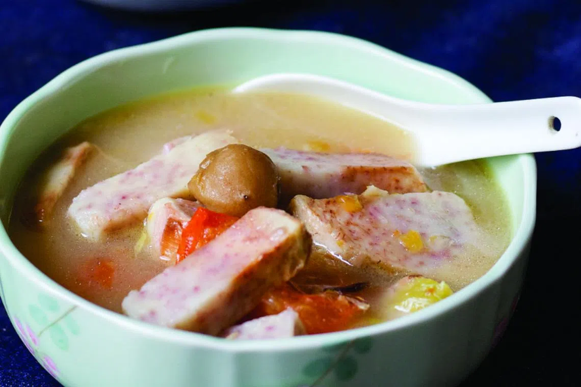 Teochew Fish Soup With Deep-Fried Taro - The Singapore Women's Weekly ...
