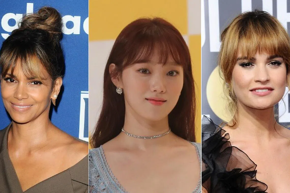 The Best Celebrity Fringe Hairstyles To Inspire Your Next Cut - The ...