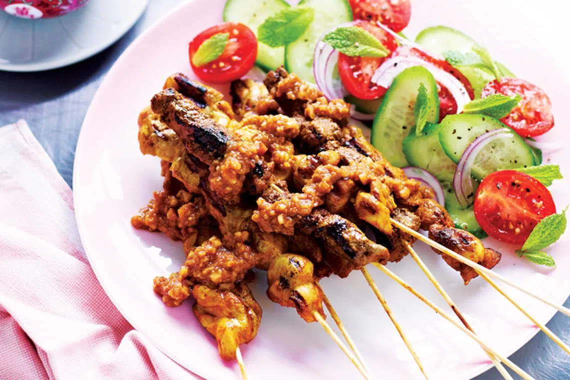 Mixed Satay - The Singapore Women's Weekly | The Singapore Women's Weekly