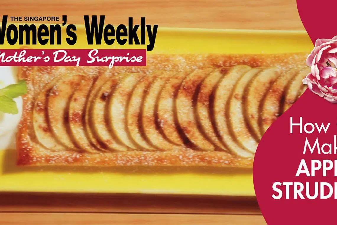 Easy Apple Strudel - The Singapore Women's Weekly | The Singapore Women ...