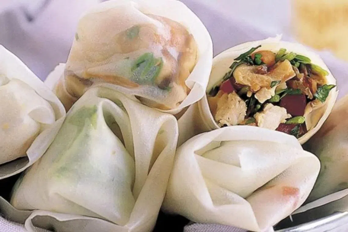 Teriyaki Chicken Rice Paper Rolls | The Singapore Women's Weekly