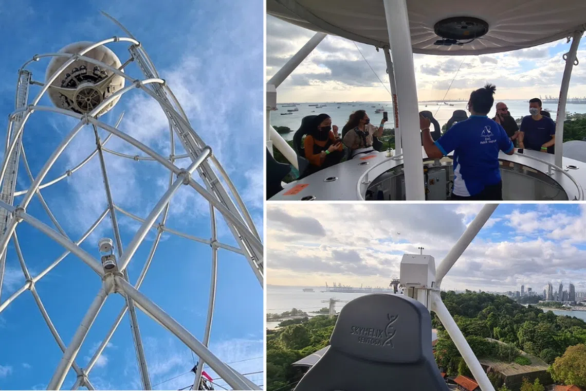 Open-Air Ride SkyHelix Sentosa Opens Tomorrow & Here's What To Expect ...